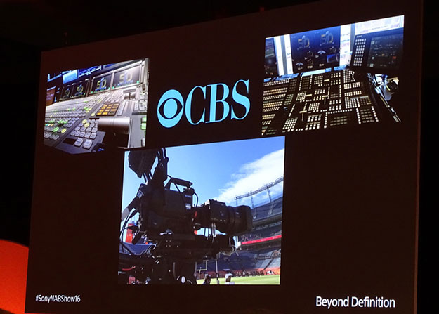 [NAB2016]ソニー、4K・UHFRカメラシステムHDC-4800を発表。IPプロダクションレディ、サーバからリプレイ機能に対応 - PRONEWS : 動画制作のあらゆる情報が集まる ...