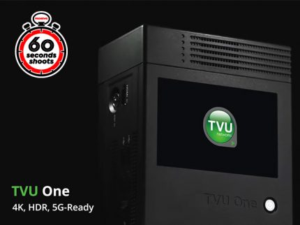 TVU Networks「TVU One V3」[再現NAB2020 60seconds Shoots] - PRONEWS : 動画制作のあらゆる情報が集まるトータルガイド