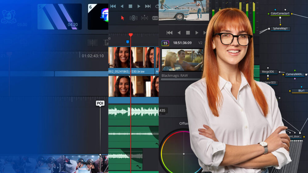 ブラックマジックデザイン、DaVinci Resolve 19発表。新しいDaVinci Neural Engine AIツール、カラーグレー ...